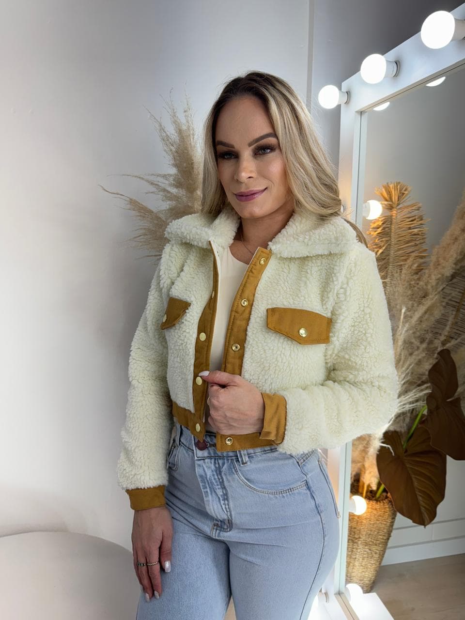 jaqueta ester - Look do Dia Atacado